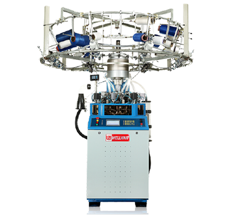 Circular knitting machine, rib circular knitting machine - WELLKNIT